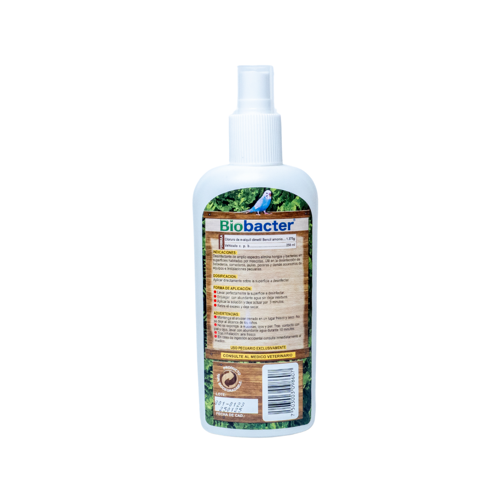 Biobacter 250 ml – Alimento para Aves y Aves Silvestres de Alta Calidad ...